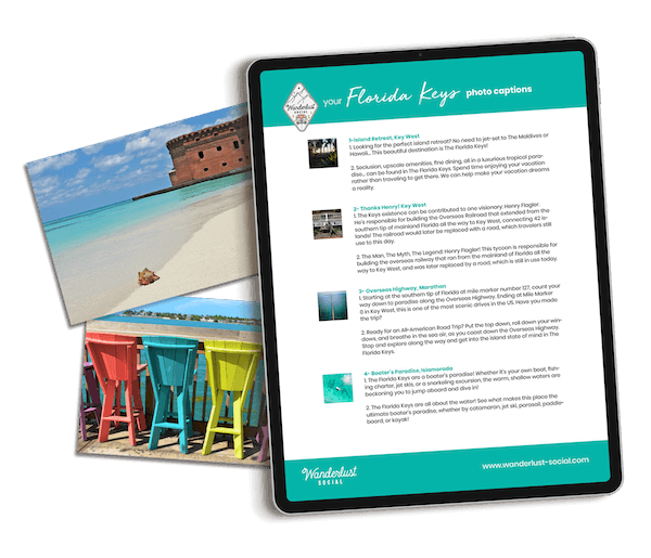 Florida Keys Marketing Content Bundle | Wanderlust Social