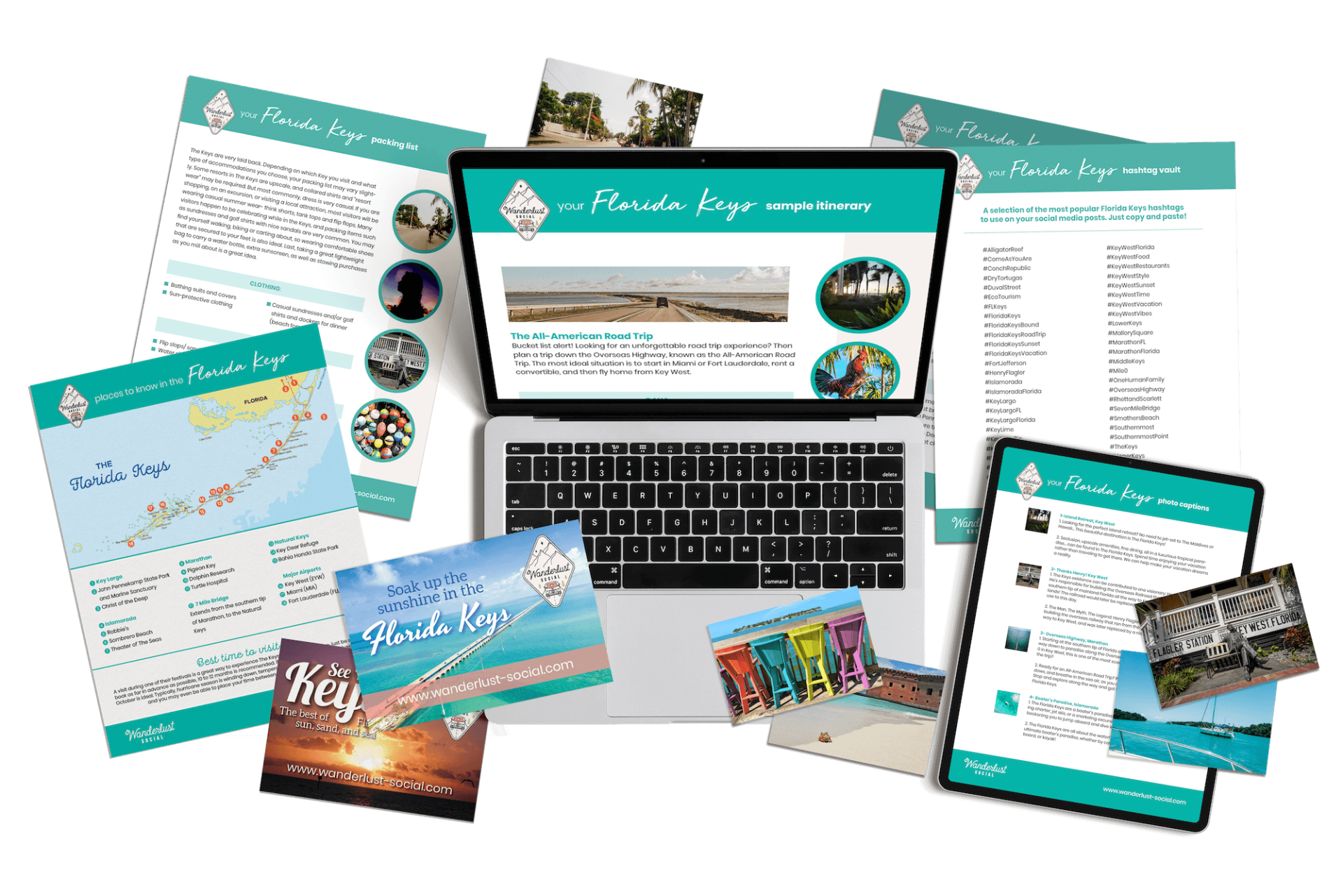 Florida Keys Marketing Content Bundle | Wanderlust Social