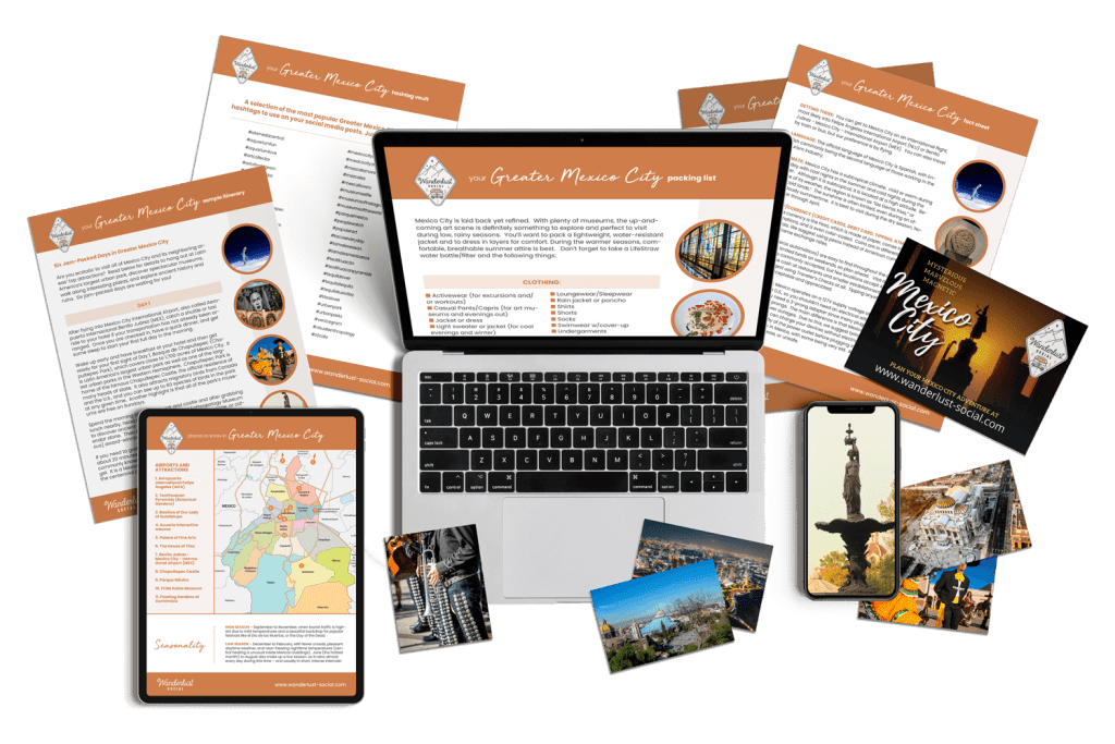 Greater Mexico City Marketing Content Bundle | Wanderlust Social