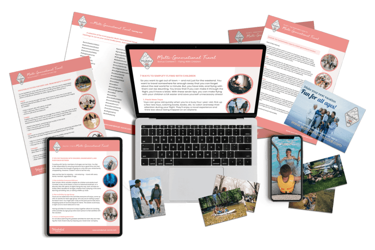 Multi-Generational Travel Marketing Content Bundle | Wanderlust Social