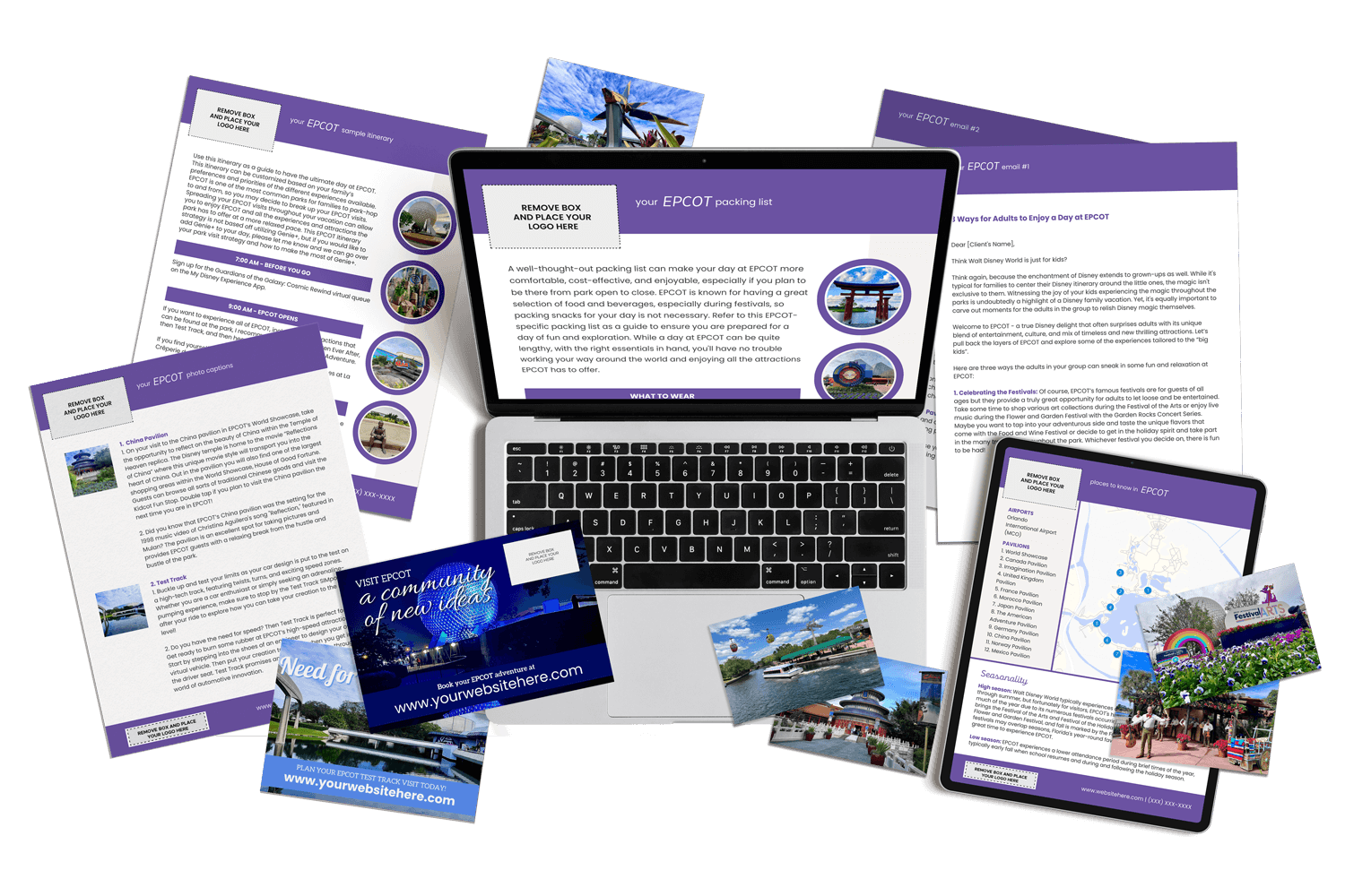 The One for Tomorrow Marketing Content Bundle | Wanderlust Social