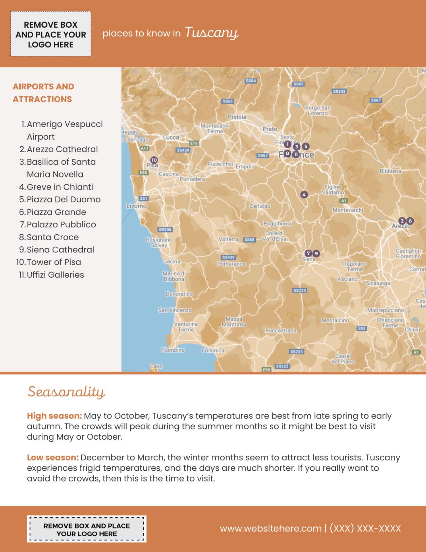 Tuscany Map | Wanderlust Social