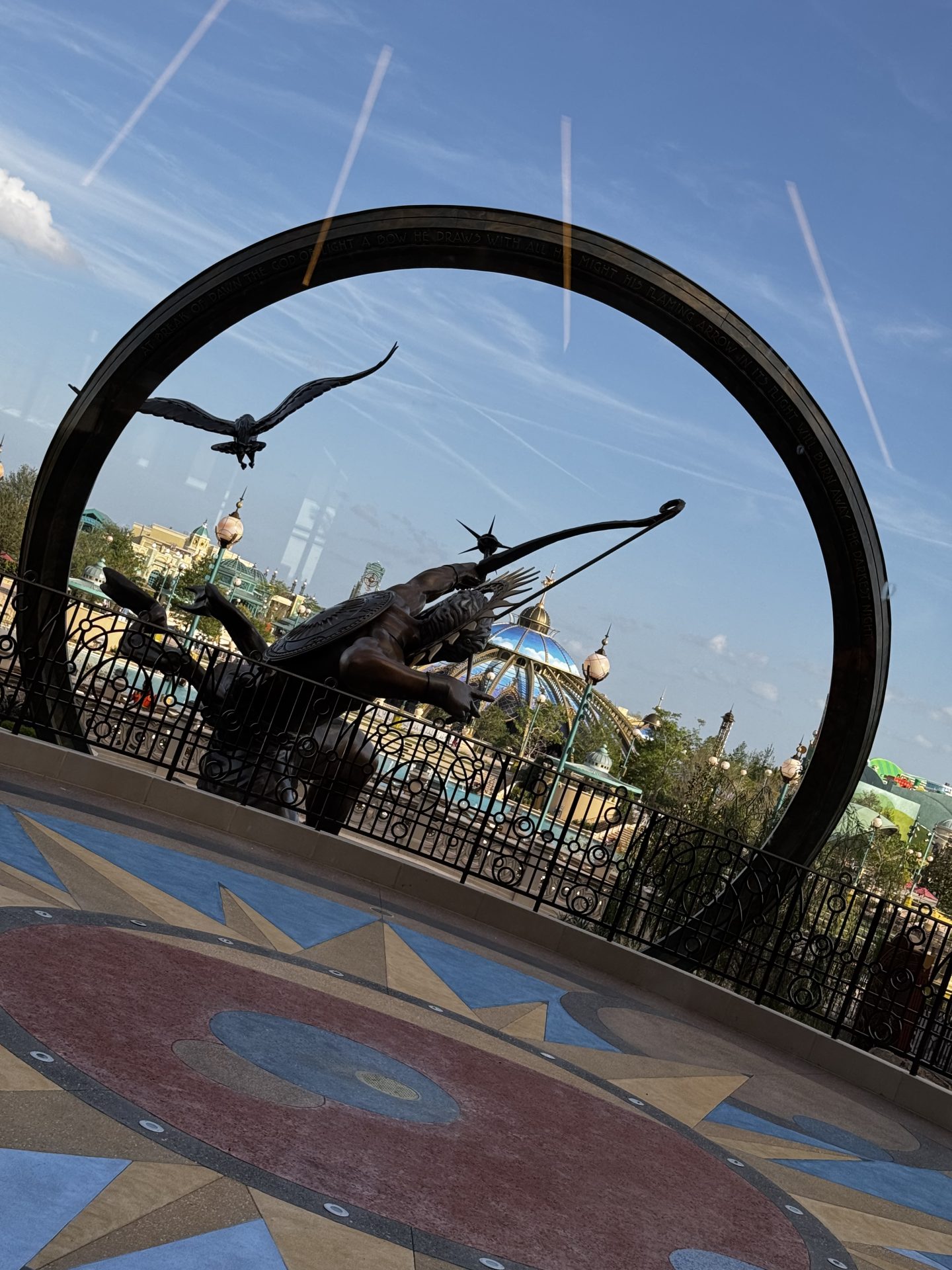 Epic Universe - Helios - Apollo Statue 2 - V | Wanderlust Social