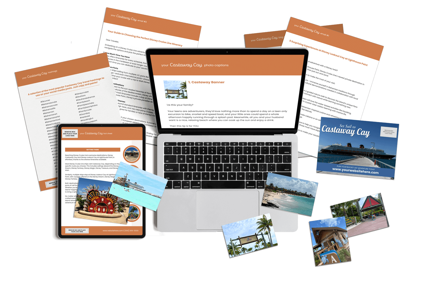 The Mouse’s Cruise Line Private Islands Marketing Content Bundle ...