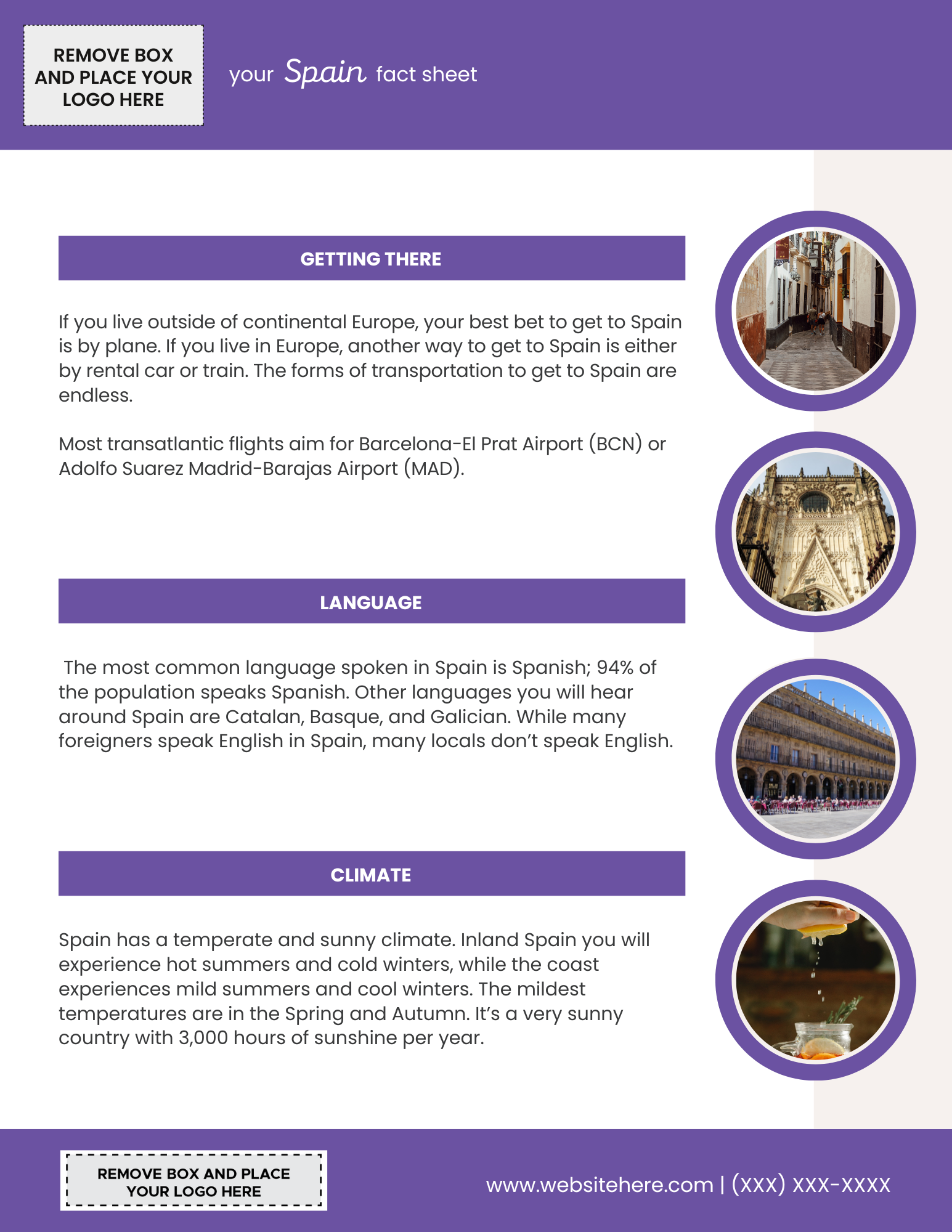 Spain Fact Sheet | Wanderlust Social