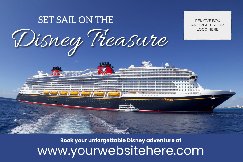 Disney Treasure - Set of 2 Postcards | Wanderlust Social