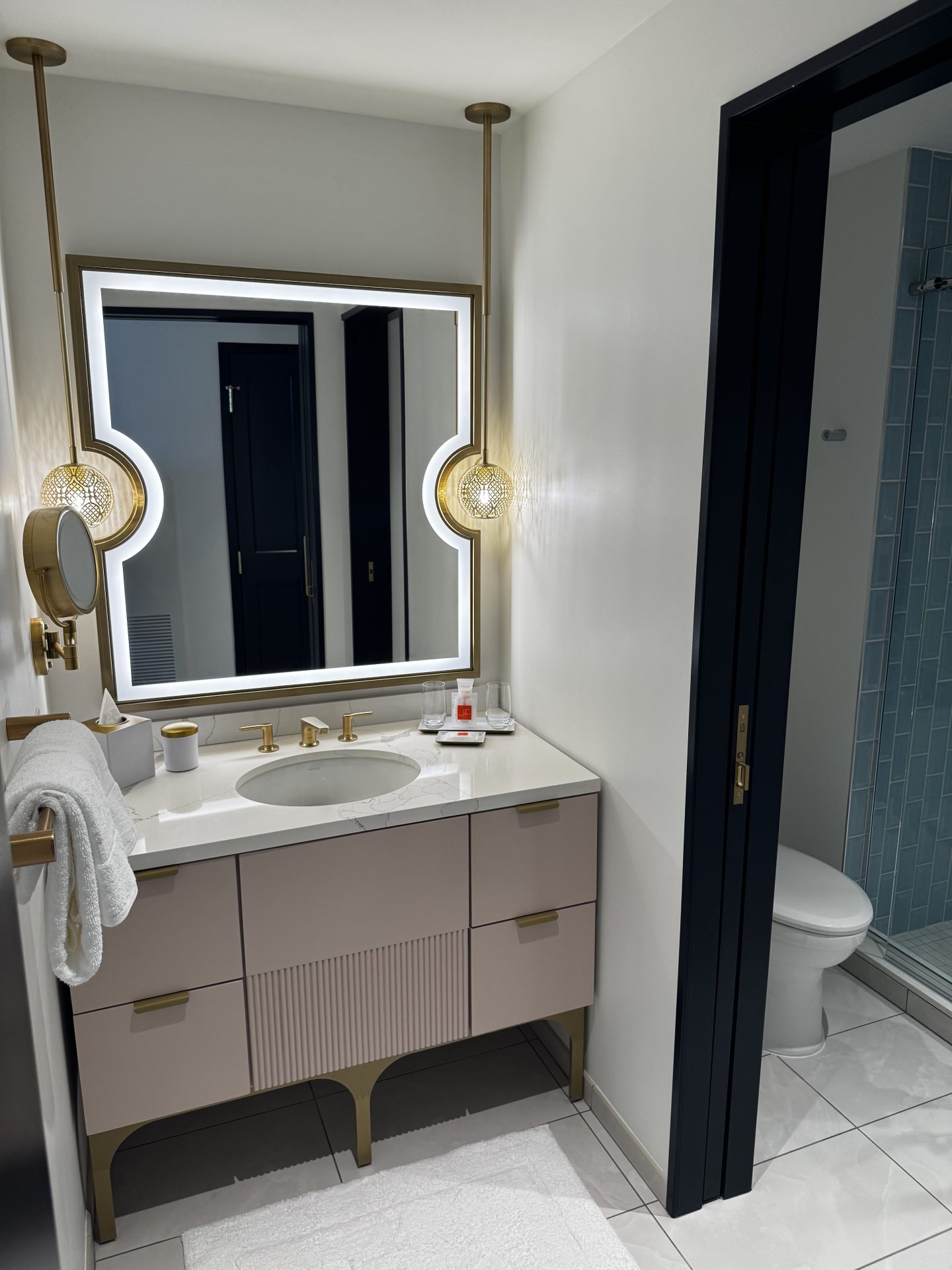 Epic Universe - Helios - Bathroom 1- V | Wanderlust Social