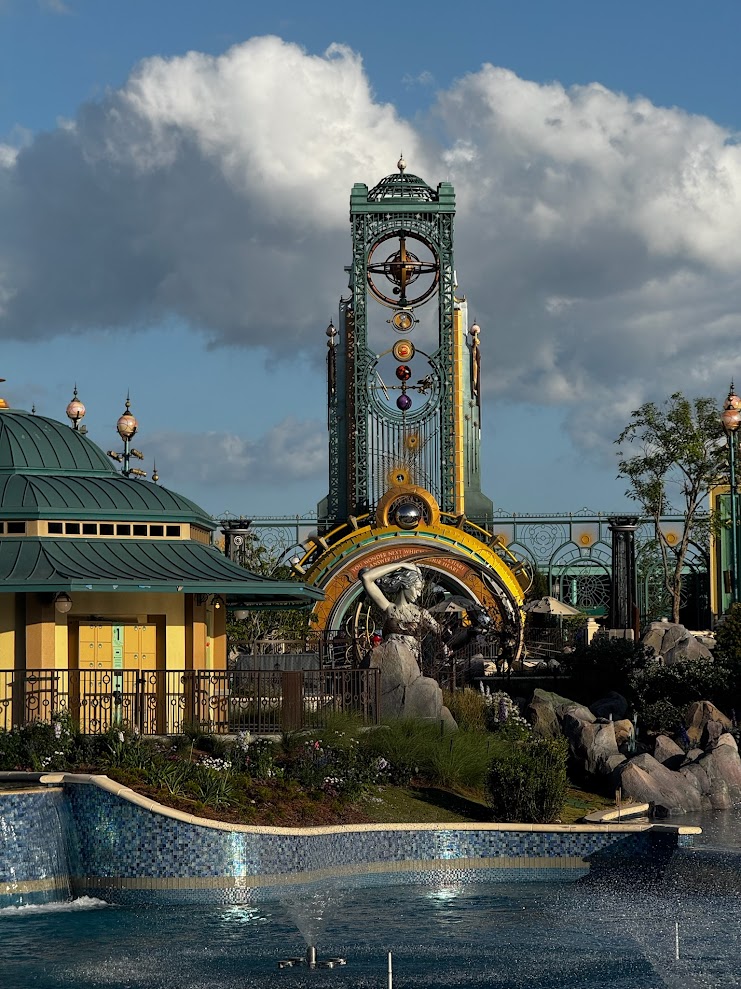 Epic Universe - Luna Statue and Chronos 1 - V | Wanderlust Social