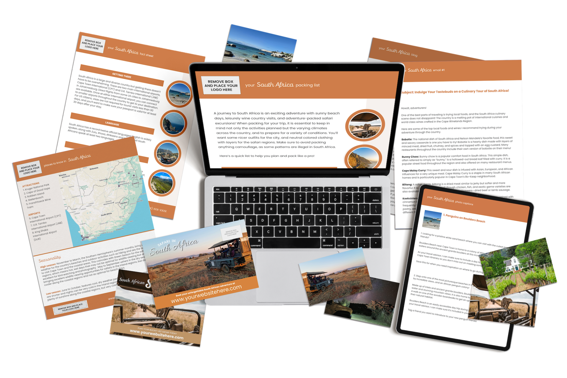 South Africa Marketing Content Bundle | Wanderlust Social