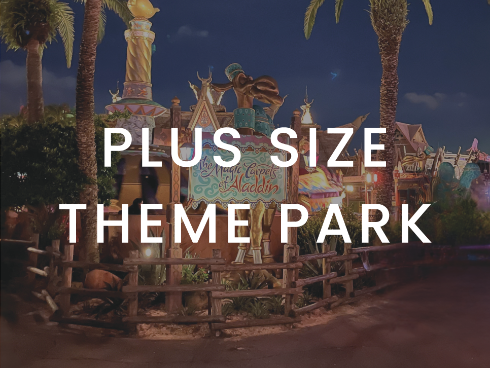 Plus Size Theme Park Marketing Content Bundle | Wanderlust Social